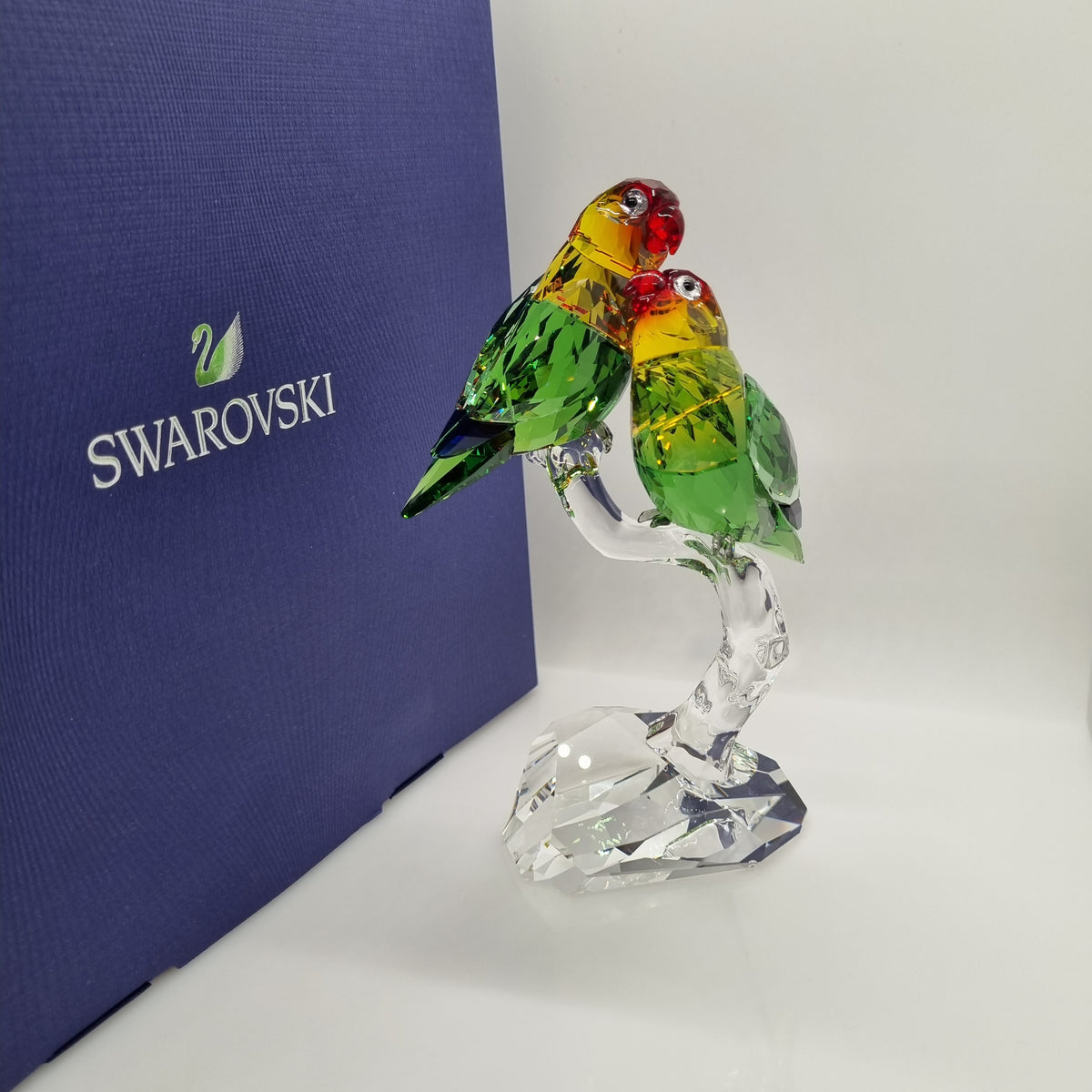 SWAROVSKI Unzertrennliche Papageien Lovebirds 5379552 – Franks Kristall ...
